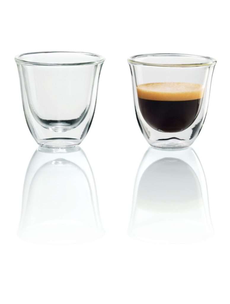 DeLonghi Double-wall Espresso glass 60ml 2pc – Adams
